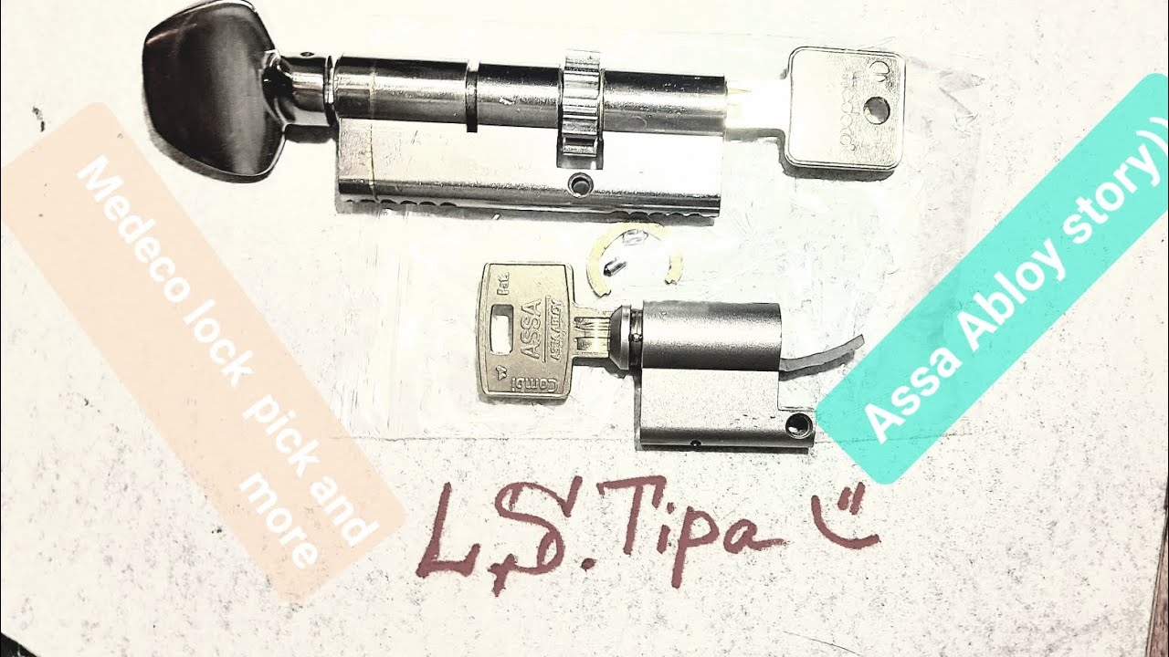 Medeco lock pick . +Assa Abloy story 🤔🫠🫠🫠😝#picking #lockpicking # ...
