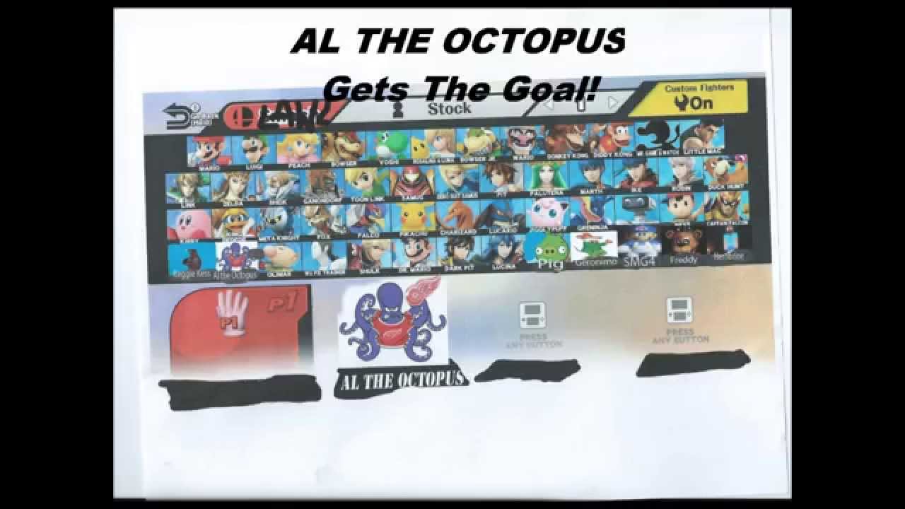SSBL D Kess Moveset - Al The Octopus - YouTube