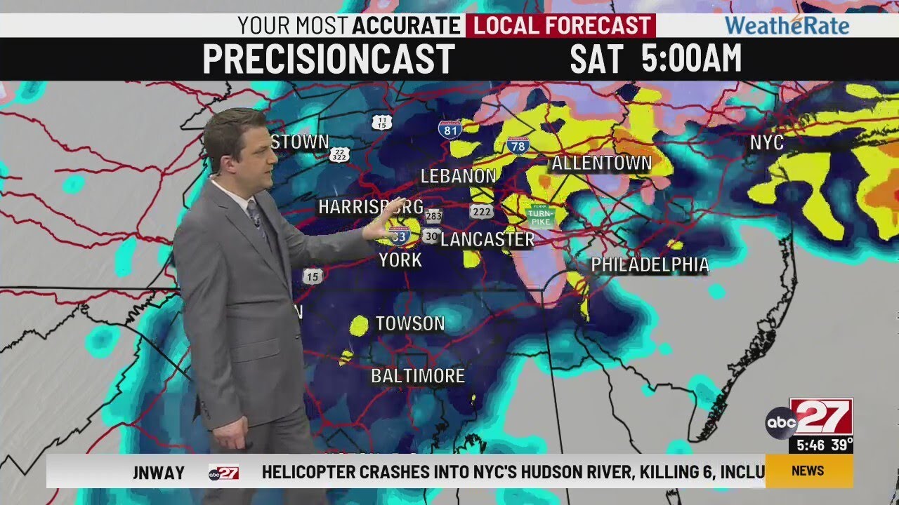 Brett's Friday Morning First Forecast - YouTube