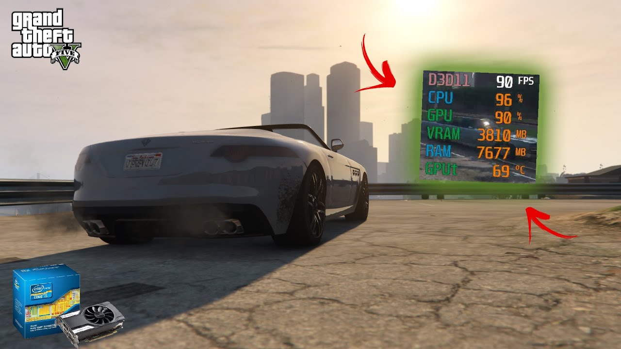 GTA V GTX 960/I5 2310/8 GB RAM GAMEPLAY 1080P NORMAL/ALTO/MUITO ALTO ...