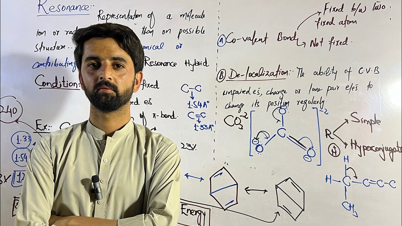 Resonance class 11 chemistry || Chemical Bonding by Jawad Alam ...
