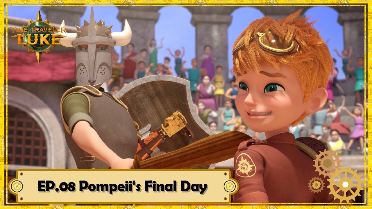 Episode. 08. 'Pompeii's Final Day' | Time Traveler Luke - YouTube