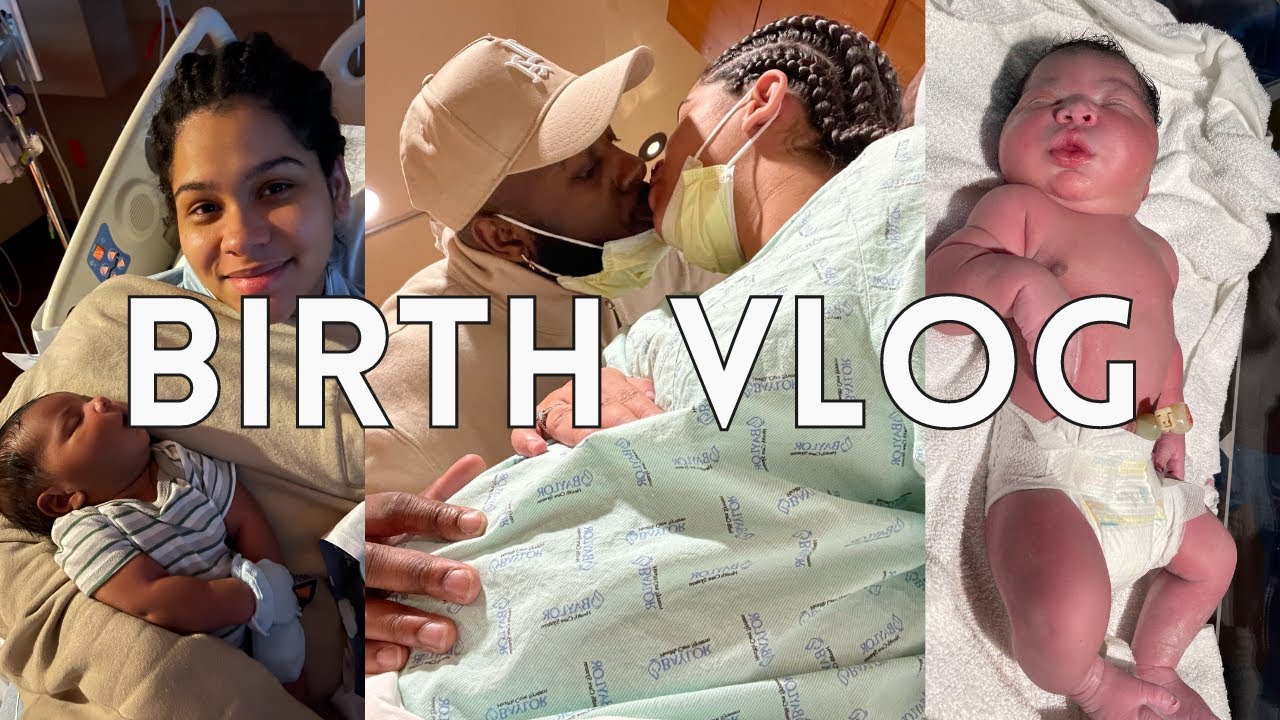 LABOR & DELIVERY VLOG *REAL & RAW* | FIRST TIME MOM BIRTH VLOG - YouTube