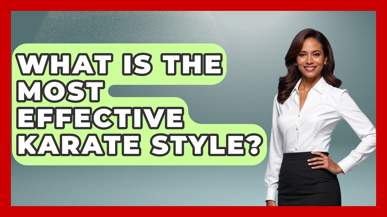 What Is The Most Effective Karate Style? - Knock Out Reels - YouTube
