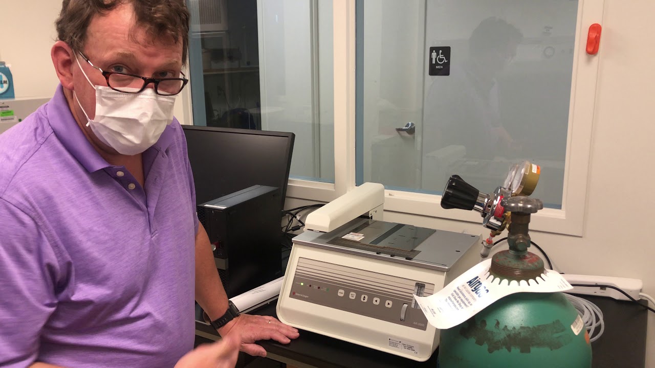 Bioscan AR-2000 Calibration - YouTube