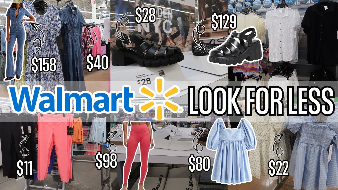 WALMART INSPIRED FINDS SHOP WITH ME! // DESIGNER DUPES // GET THE LOOK ...