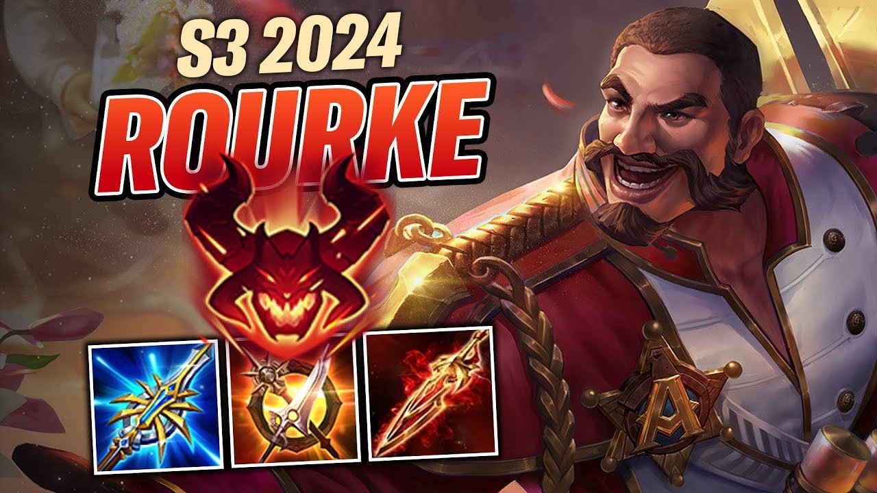 Rourke S3 2024 - Trang Bị, Bảng Ngọc, Phù Hiệu, Combo Và Cách Chơi ...