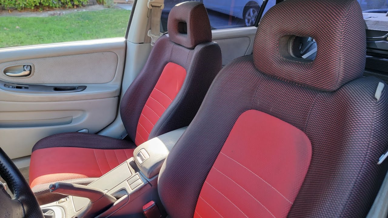 Sentra SE-R Spec V Seat Install In 5th Gen Nissan Maxima | 2003 Nissan ...