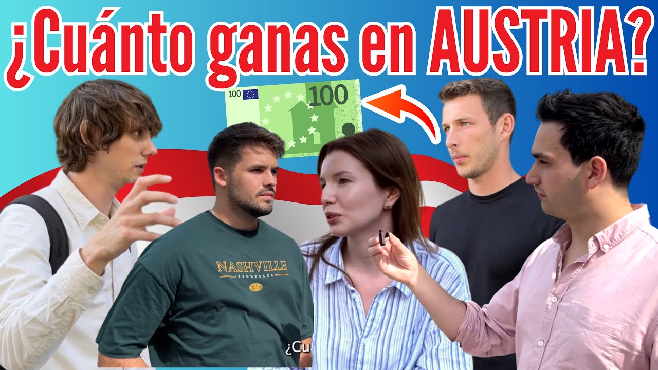 ¿CUÁNTO GANA la gente en AUSTRIA? 💰🇦🇹 ENTREVISTAS EN LA CALLE - YouTube
