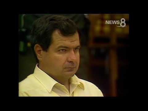 News 8 footage from sentencing of CHP officer Craig Peyer for 1986 ...