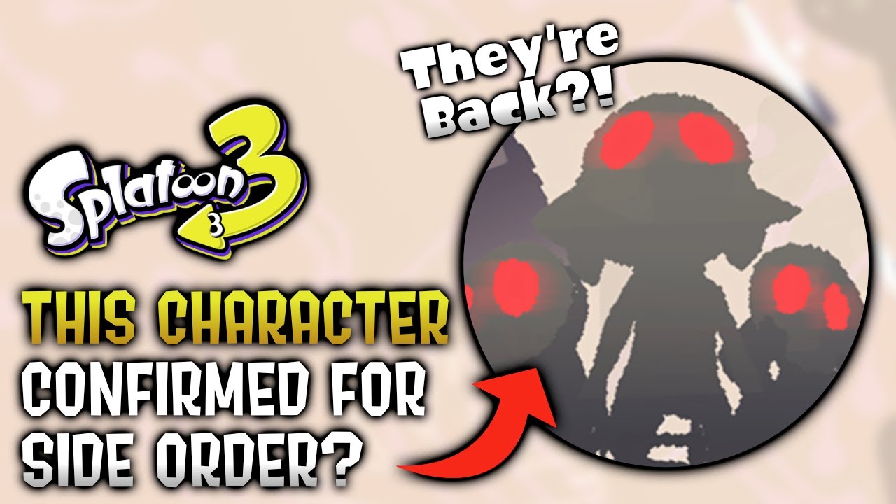 This Character Confirmed For Side Order...? - Splatoon 3 - YouTube