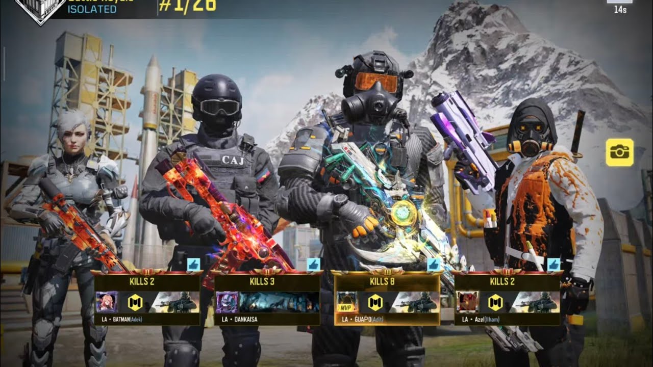 20250202, 4:23 PM, CODM BR Isolated Squad TPP @LORDASSASINclan - YouTube