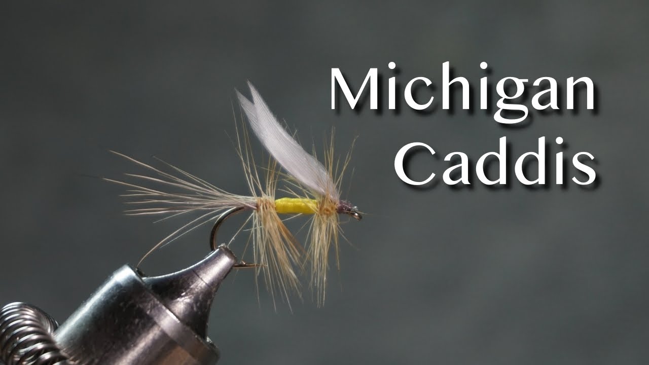 Art Winnie’s Michigan Caddis fly pattern - YouTube