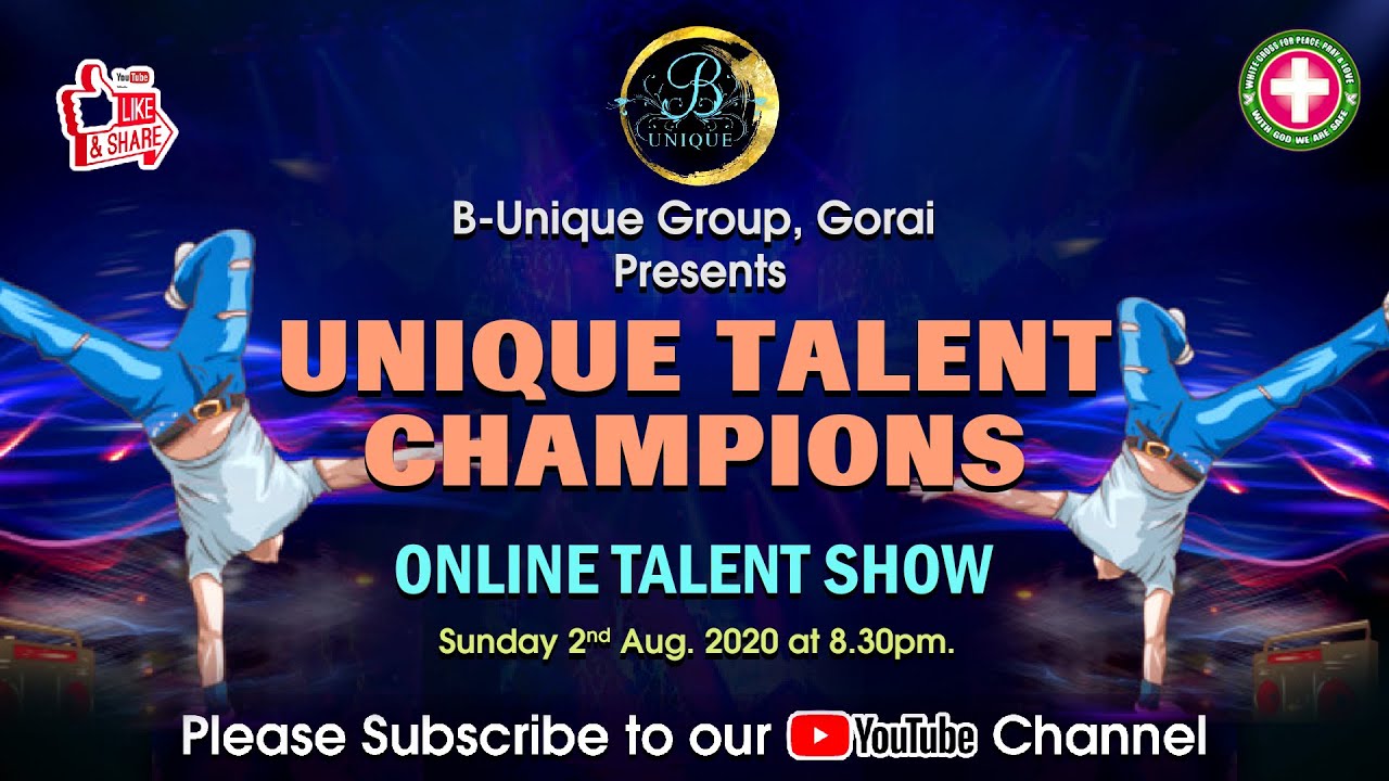 Unique Talent Show 2020 | B-Unique Group, Gorai - YouTube