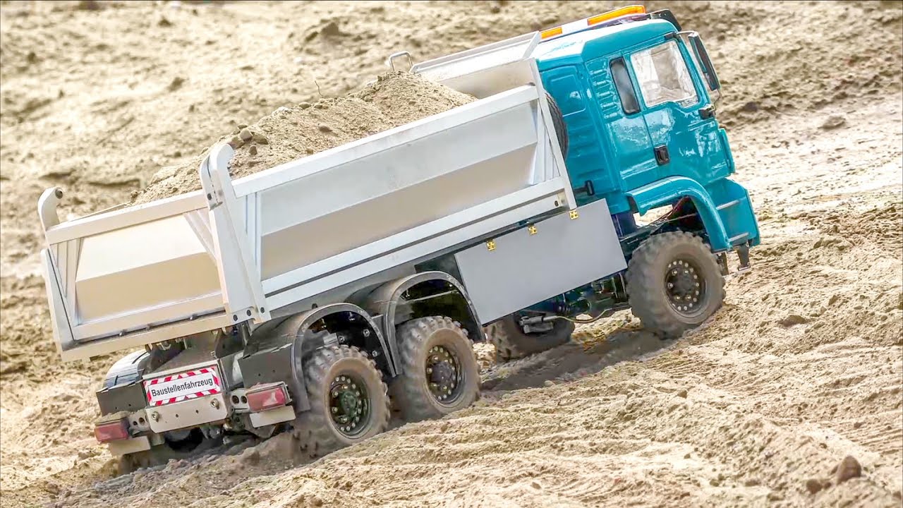 HEAVY RC RIGS, RC TRUCKS AND MACHINES! - YouTube