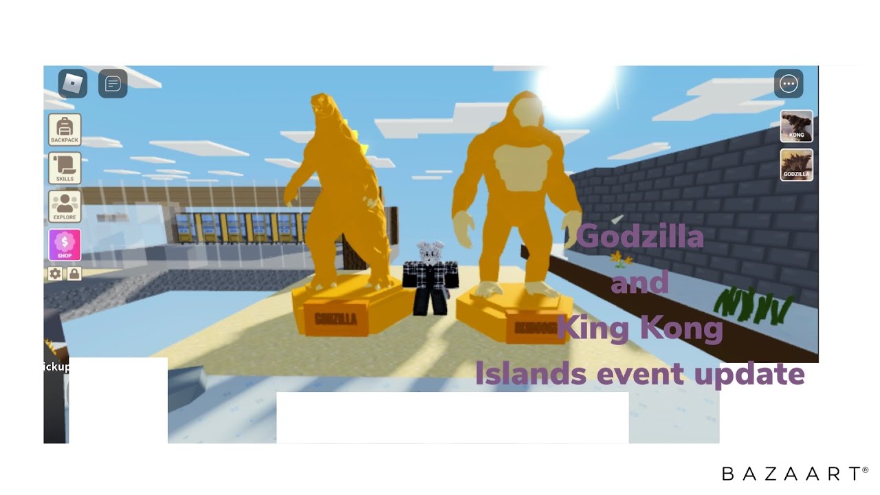 King Kong and Godzilla islands event tutorial - YouTube