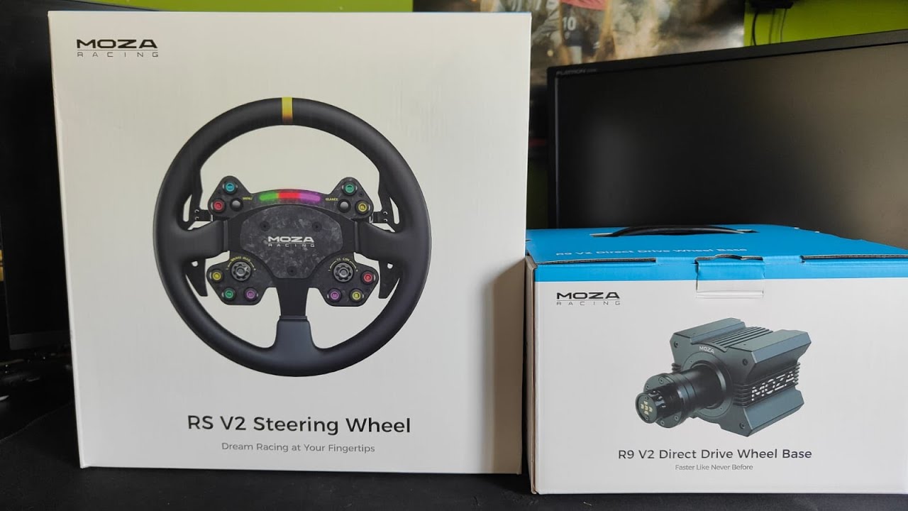 MOZA R9 V2 + RS V2 UNBOXING | NO COMMENTS | 2023 - YouTube