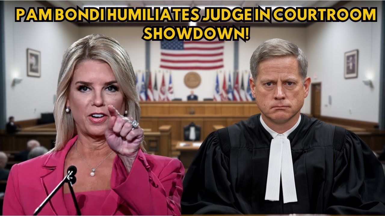 Pam Bondi Destroys $10K Fine in Courtroom Showdown That Stunned the ...
