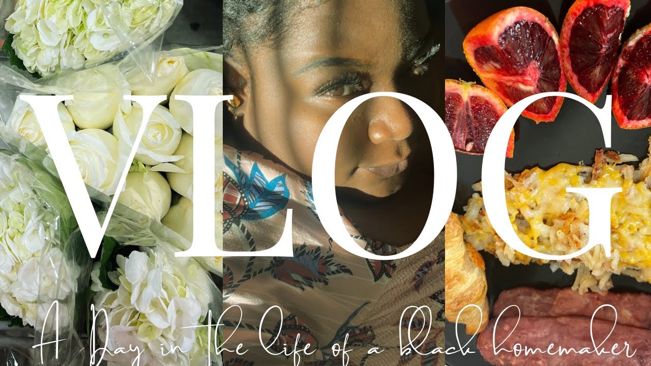 A DAY IN THE LIFE OF A BLACK HOMEMAKER | HOMEMAKER DIARIES - YouTube
