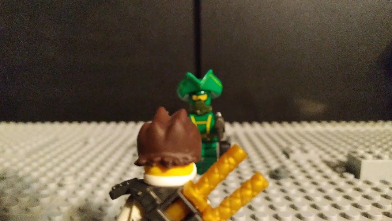 NINJA VS COWBOY LEGO STOPMOTION BATTLE!!! #shortvideo - YouTube