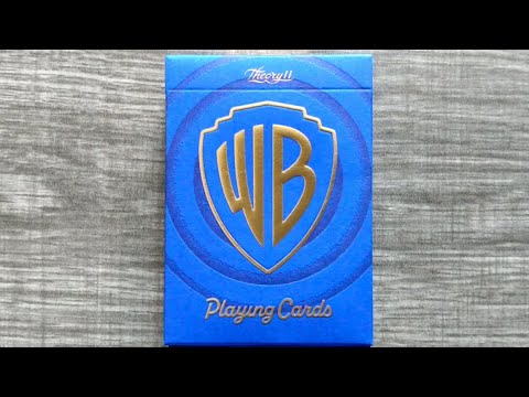 Warner Bros 100th Anniversary Playing Cards by Theory11 - YouTube