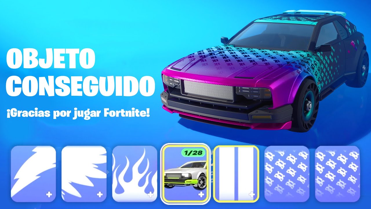 ¡YA PUEDES CONSEGUIR UN AUTO GRATIS CON EL CLUB DE FORTNITE! + RUEDAS ...