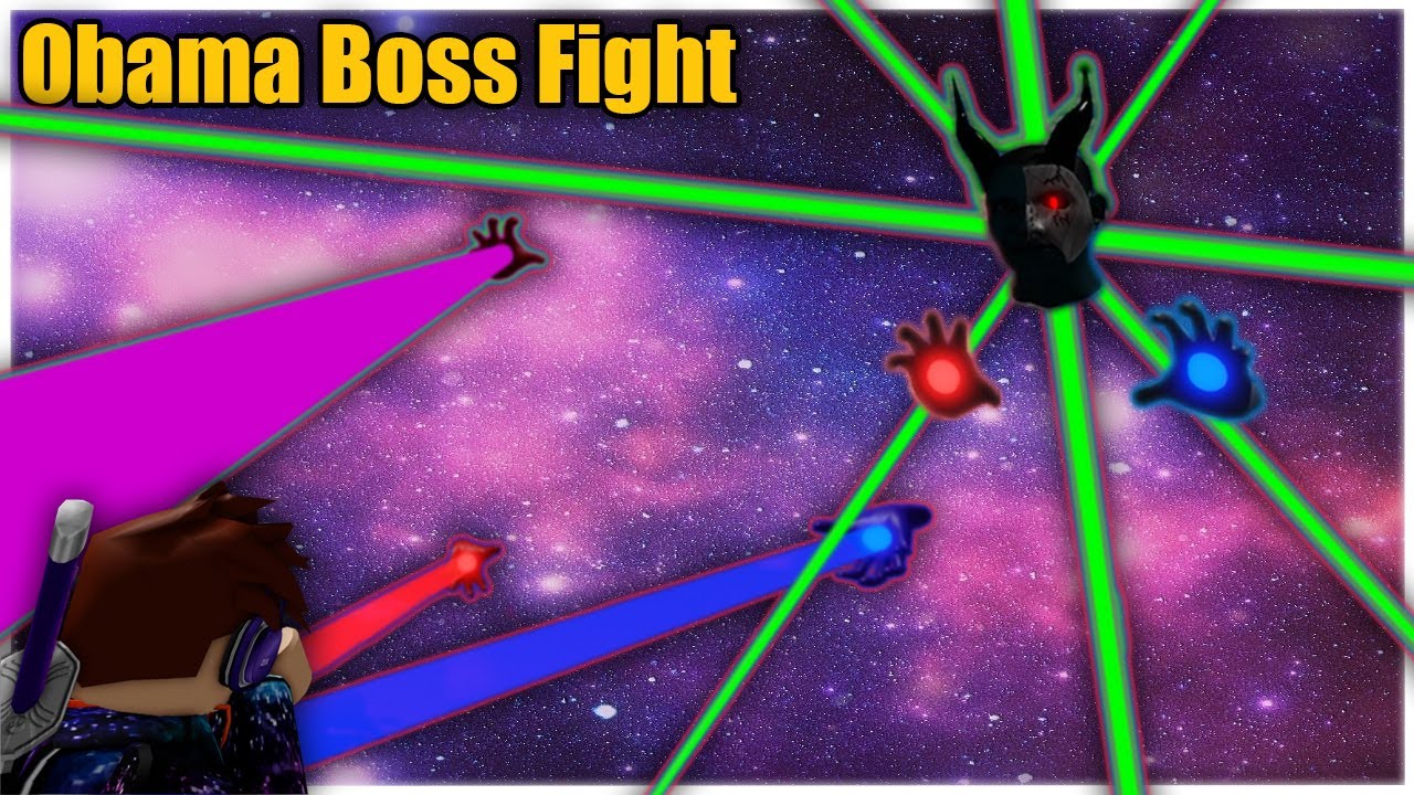 I played THE BEST Roblox Obama Boss fight game EVER! - YouTube