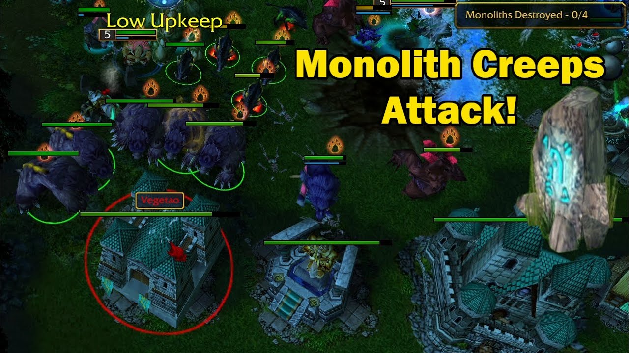 Playing as Monolithic Beasts! | Monolith | Warcraft III - YouTube