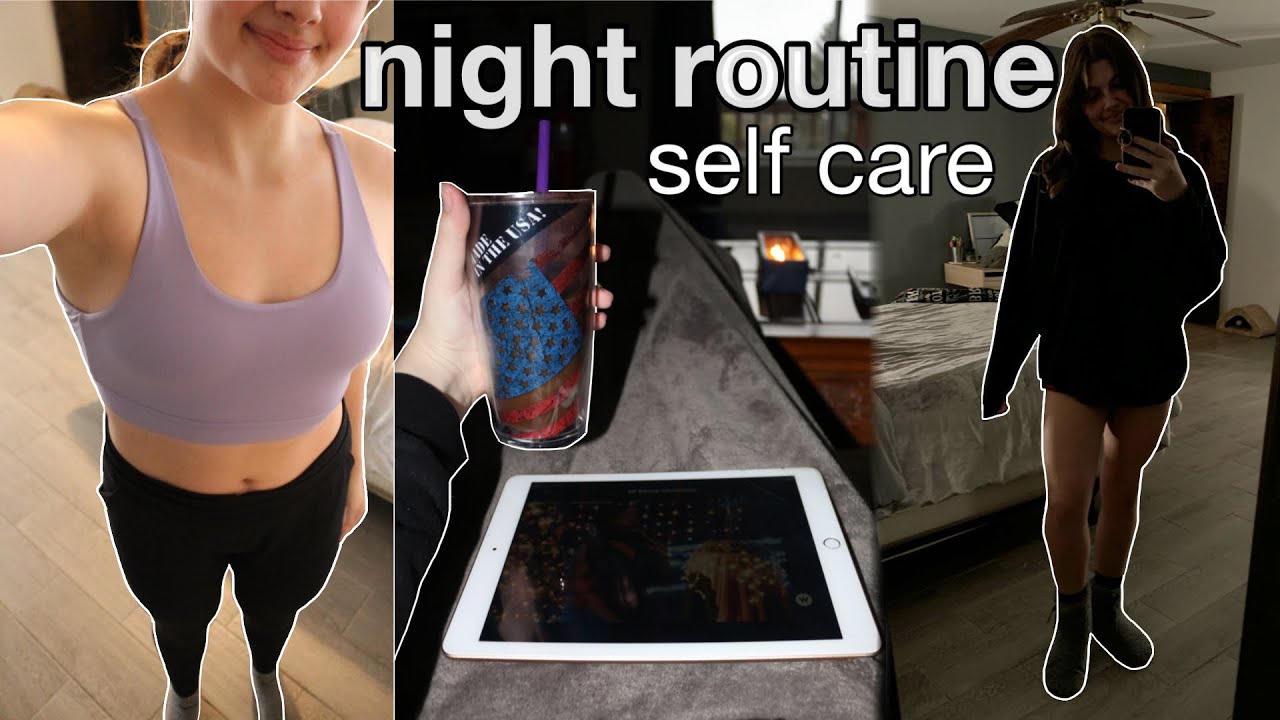 self care evening routine - YouTube