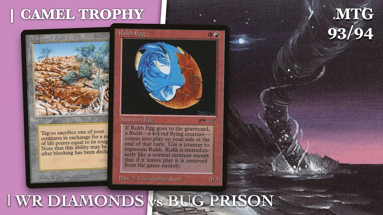 WR Diamond Valley vs BUG Prison, Ep2. Camel Trophy | Old School Magic the Gathering (MTG) | 565 ...