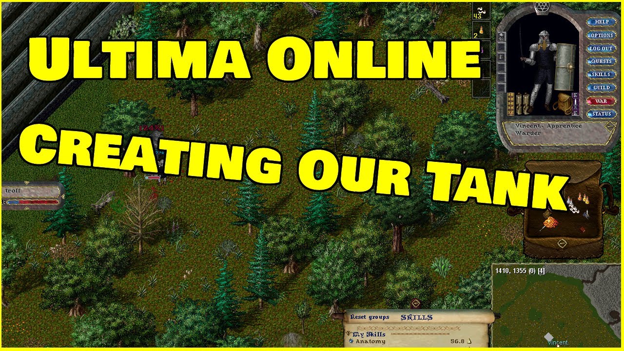 Making Our Tank on Ultima Online - YouTube