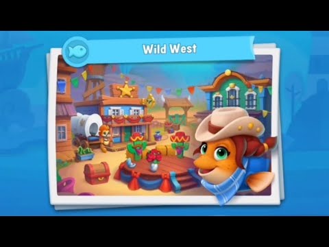📽️ Fishdom: Wild West - Story Event 🐃🎯🏜️ - YouTube