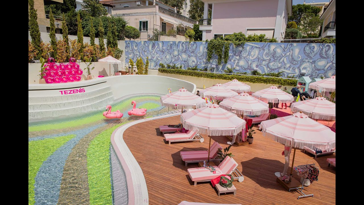 Tezenis Pool Party Press Day - Athens 2024 - YouTube
