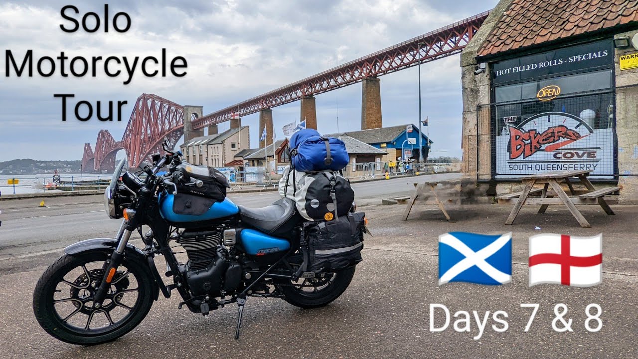 UK Solo Motorcycle Camping Tour to Scotland - Days 7 & 8 - YouTube
