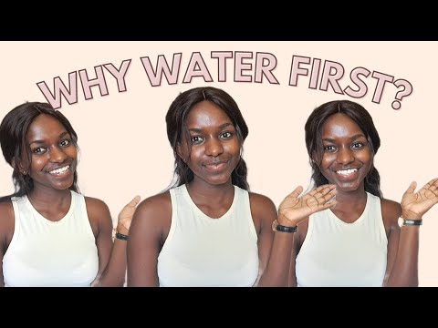 Why water first - YouTube