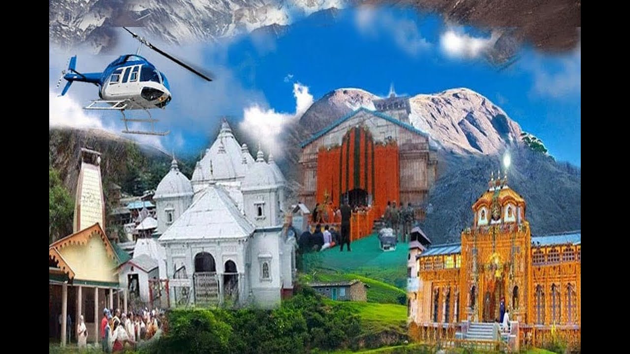 chardham yatra by helicopter - YouTube