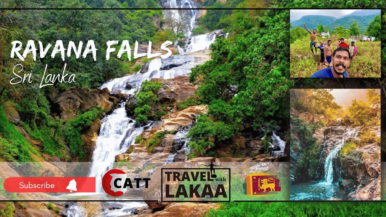 රාවණා ඇල්ල| Ravana water falls | Ella - Sri Lanka 🇱🇰 | travel with ...