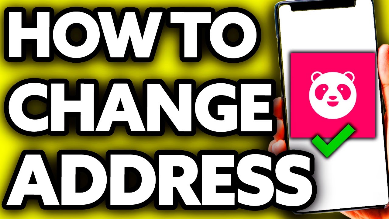 How To Change Address in Foodpanda (2025) - YouTube