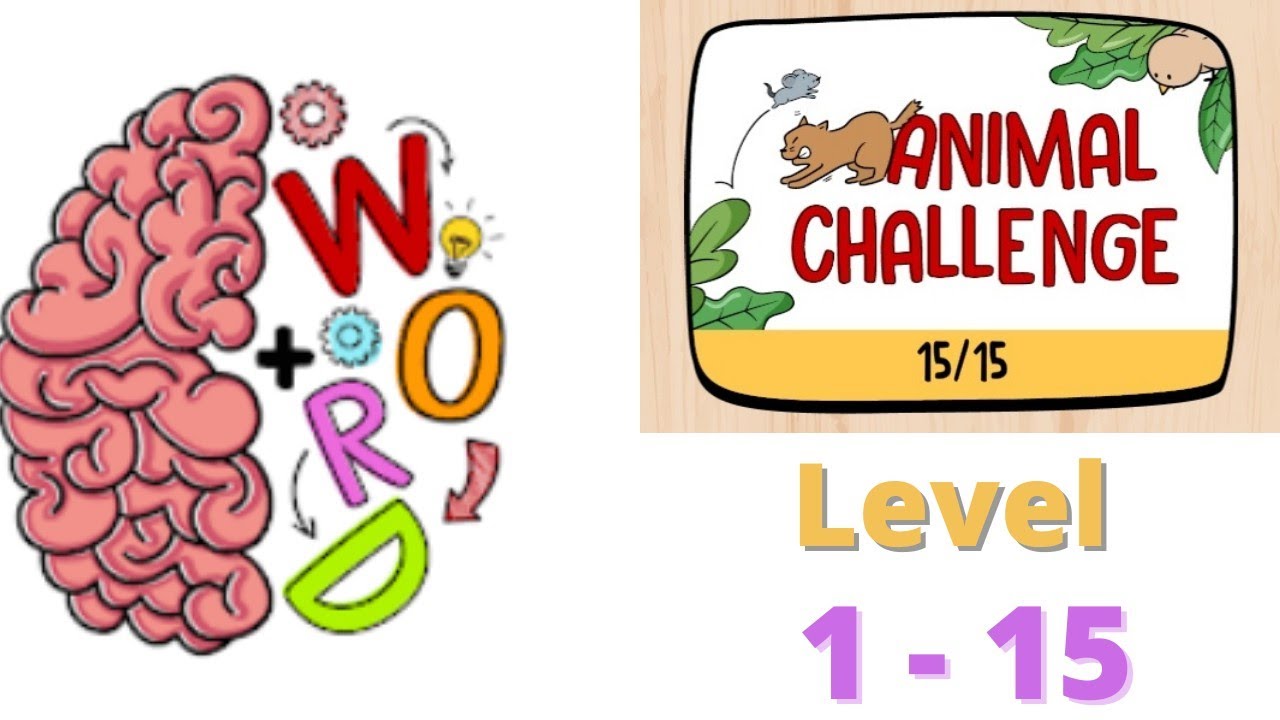 tricky words animal Challenge level 1 - 15 - YouTube