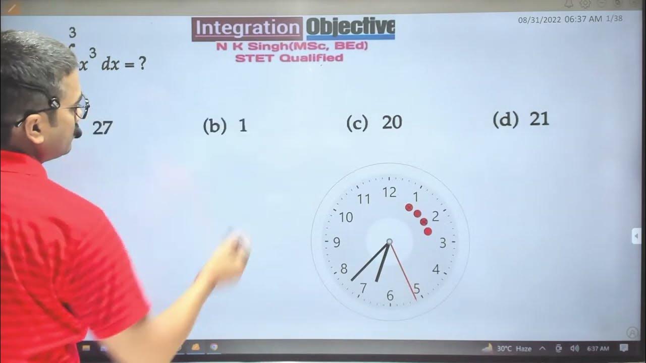 12th maths vvi objective 2023|integration - YouTube