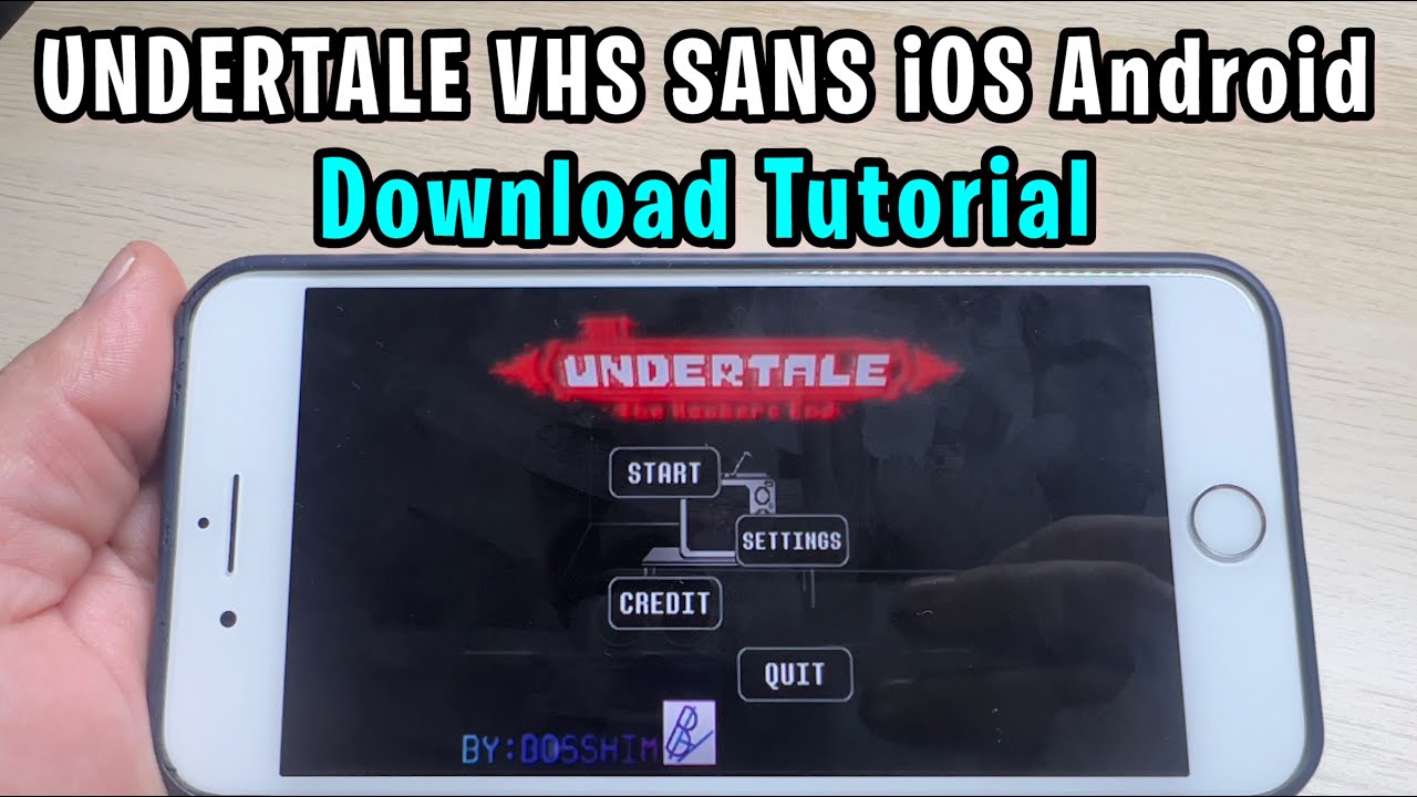 How To Download Undertale VHS Sans Mobile {iOS & Android Version} - YouTube