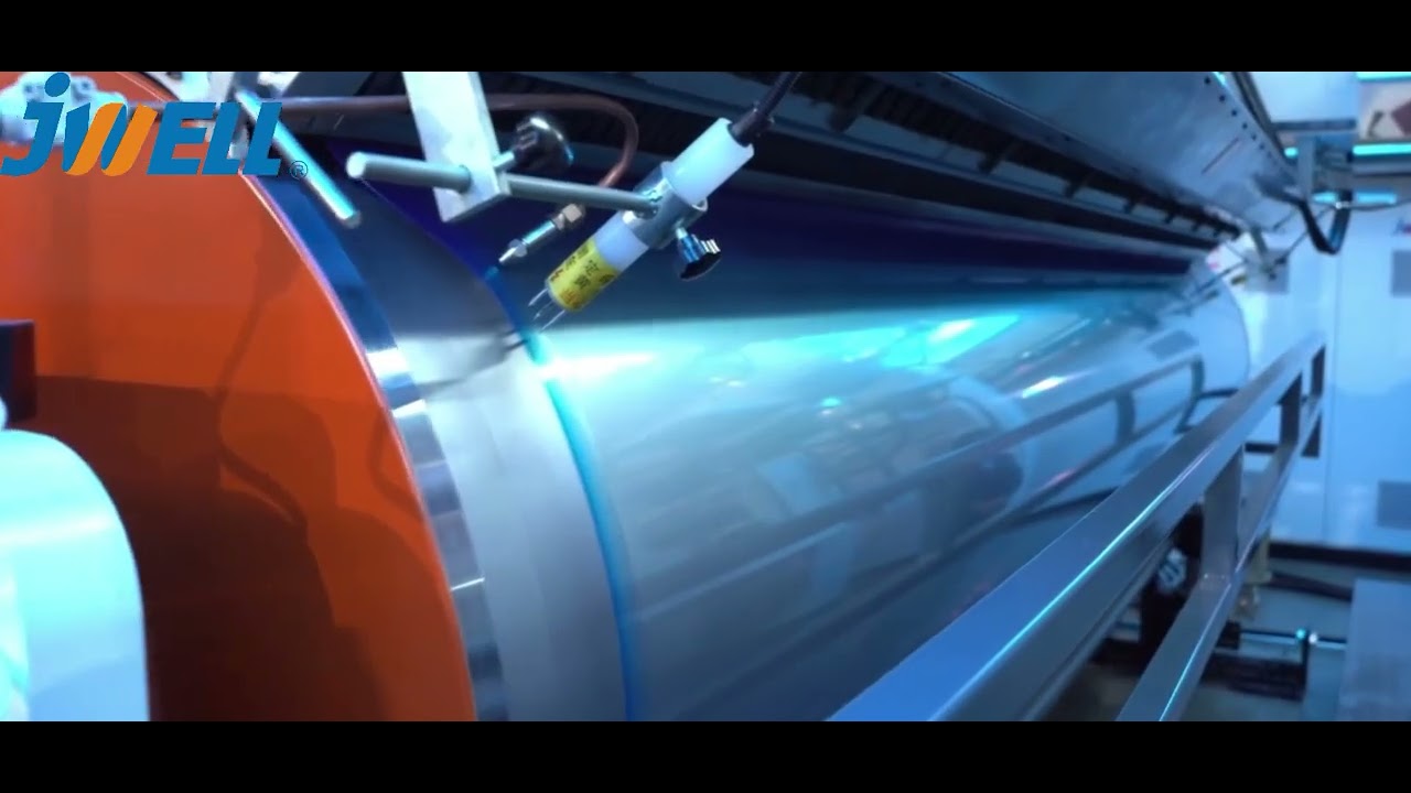 Cast film extrusion line - YouTube