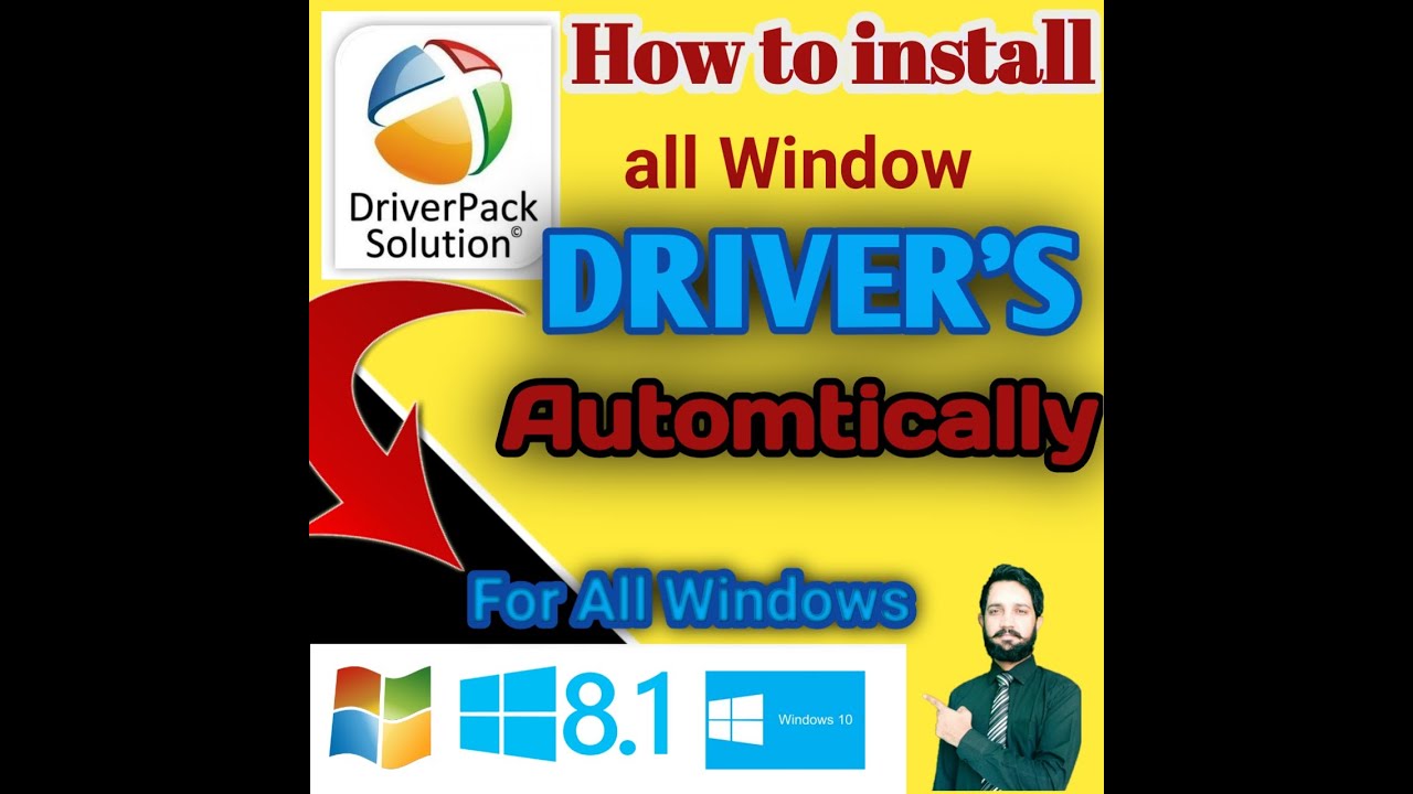How To install Window Drivers - DRP -Driver Solution Pack - Easy Ways ...