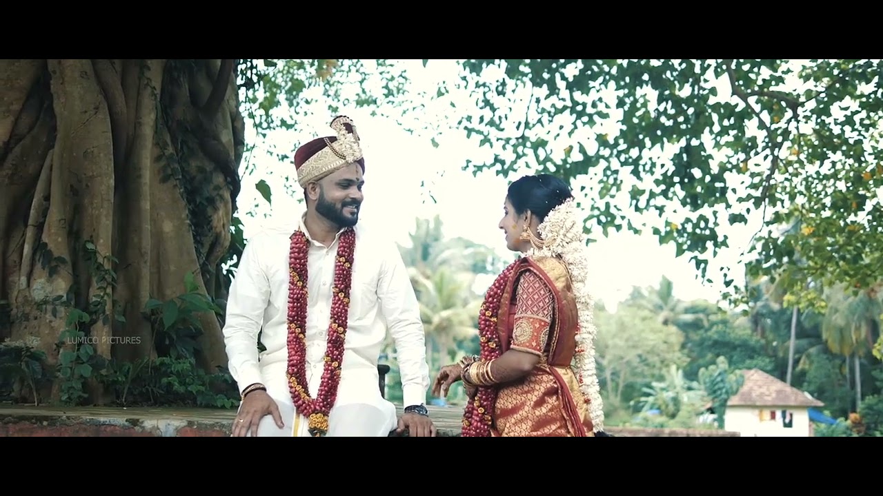 WEDDING HIGHLIGHTS OF ASHWITHA AND PUSHPARAJA LUMICO PICTURES 📸 - YouTube