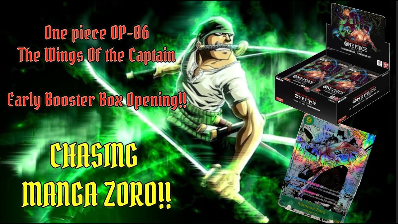 One Piece- Opening a Booster Box of OP06- Chasing the Manga! - YouTube