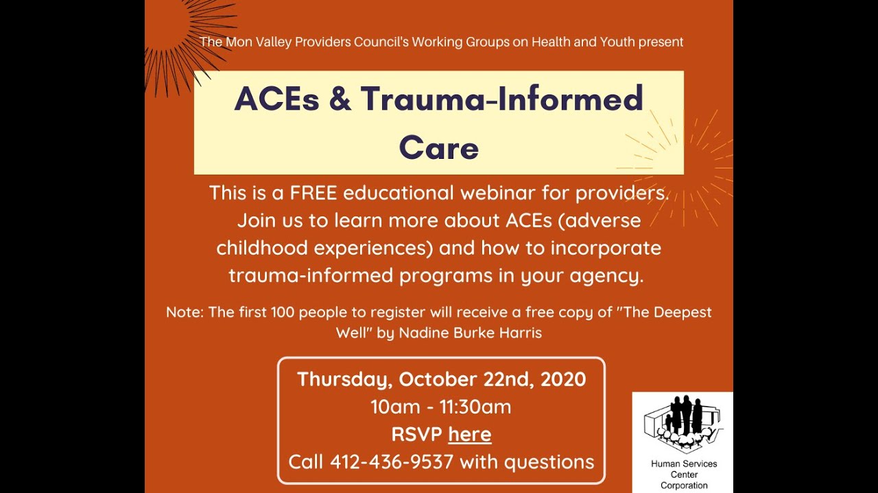ACEs & Trauma Informed Care Webinar - YouTube