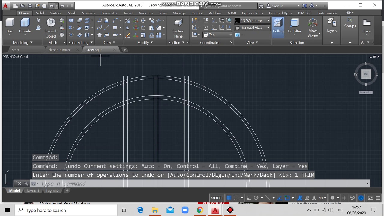 TUGAS TEKNIK CAD - DENAH BANDARA (PART 1) - YouTube