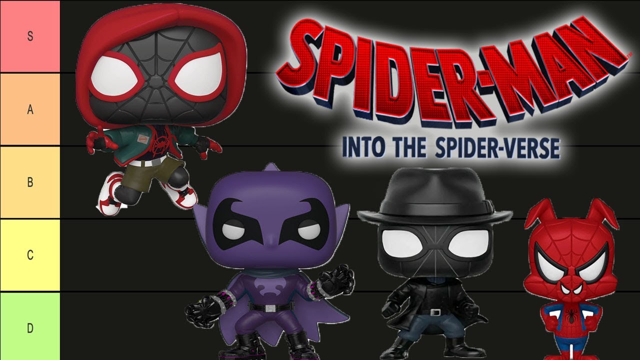 Ranking all Spider-Man: Into The Spider-verse Funko Pops! - YouTube