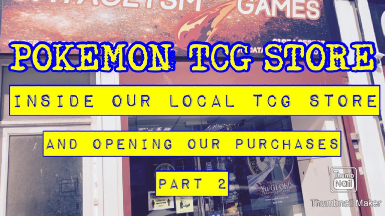 Inside AWESOME local TCG store [p2] - YouTube