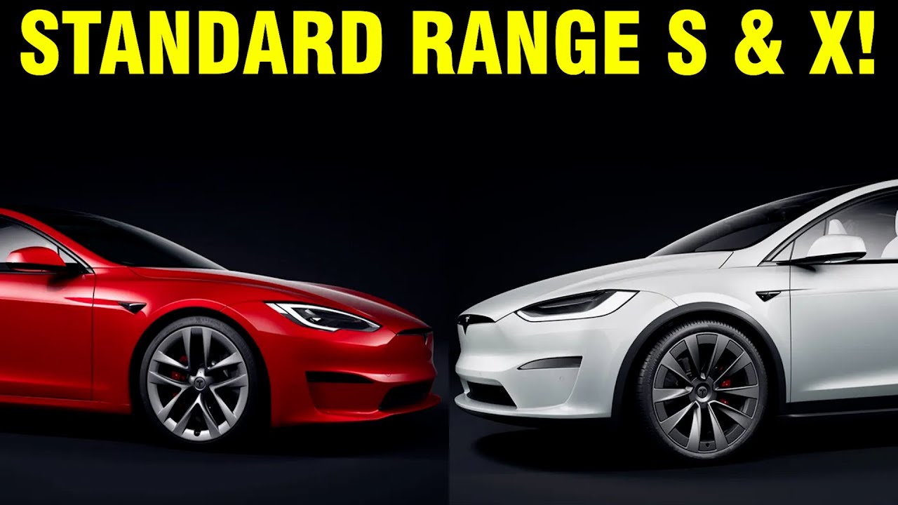 Tesla Standard Range Model S & X are Back! - YouTube